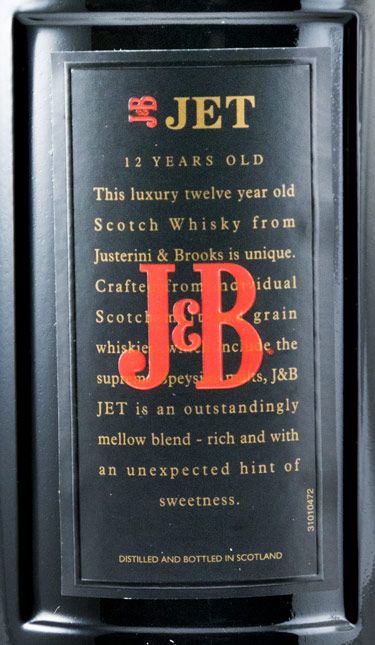 J&B Jet 12 anos
