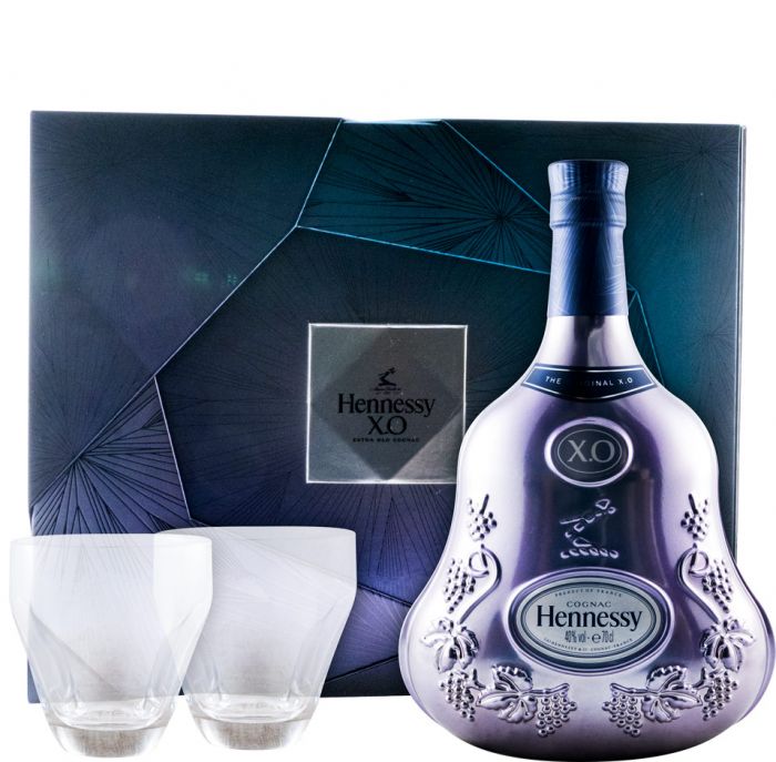 Cognac Hennessy XO On Ice Experience Limited Edition w/Glasses