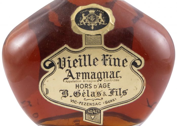 Armagnac B. Gelas et Fils Vieille Fine Hors d'Âge