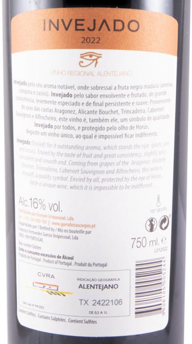2022 Invejado tinto