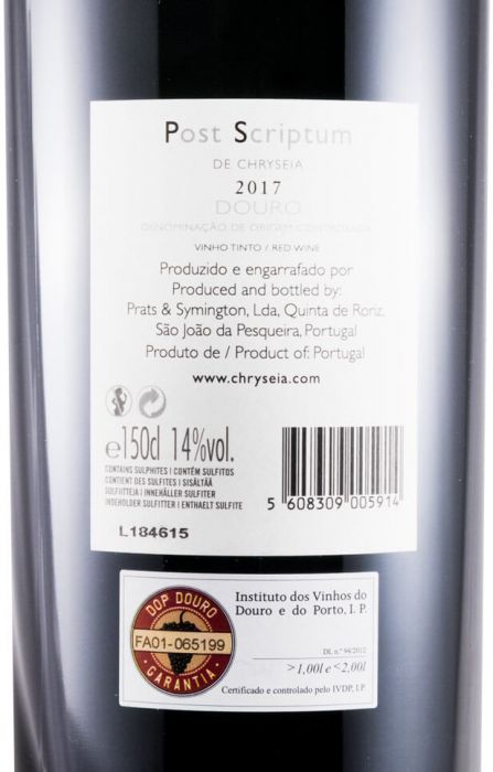2017 Post Scriptum tinto 1,5L