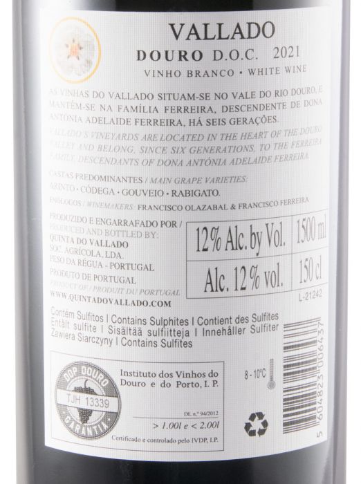 2021 Vallado branco 1,5L
