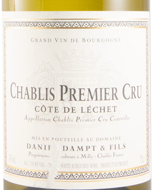 2022 Domaine Daniel Dampt Côte de Léchet Premier Cru Chablis branco