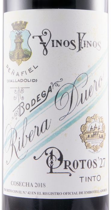 2018 Protos 27 Ribera del Duero tinto