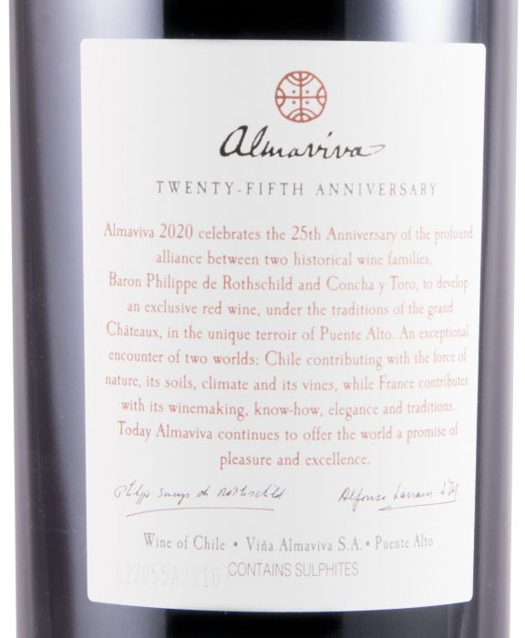 2020 Almaviva Puente Alto tinto