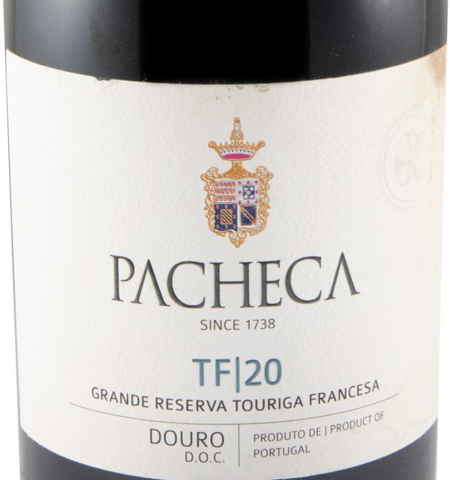 2020 Quinta da Pacheca Touriga Francesa Grande Reserva red (damaged label)