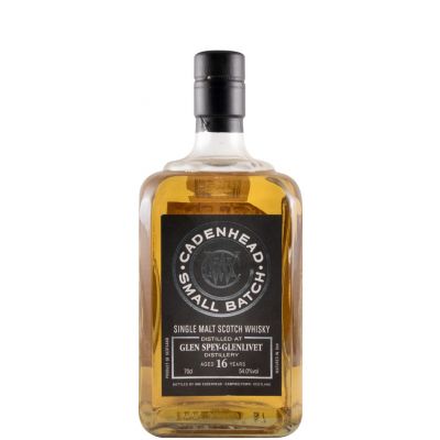Cadenhead's Glen Spey-Glenlivet Small Batch 16 anos