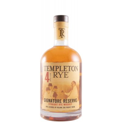 Templeton Rye Signature Reserve Straight Rye 4 anos