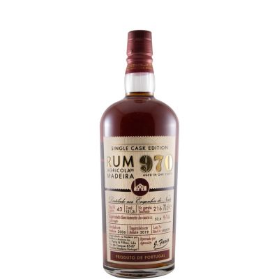 2006 Rum Agrícola da Madeira 970 Single Cask Edition Pipa 43