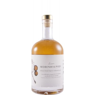 Licor de Medronho & Poejo biológico 50cl