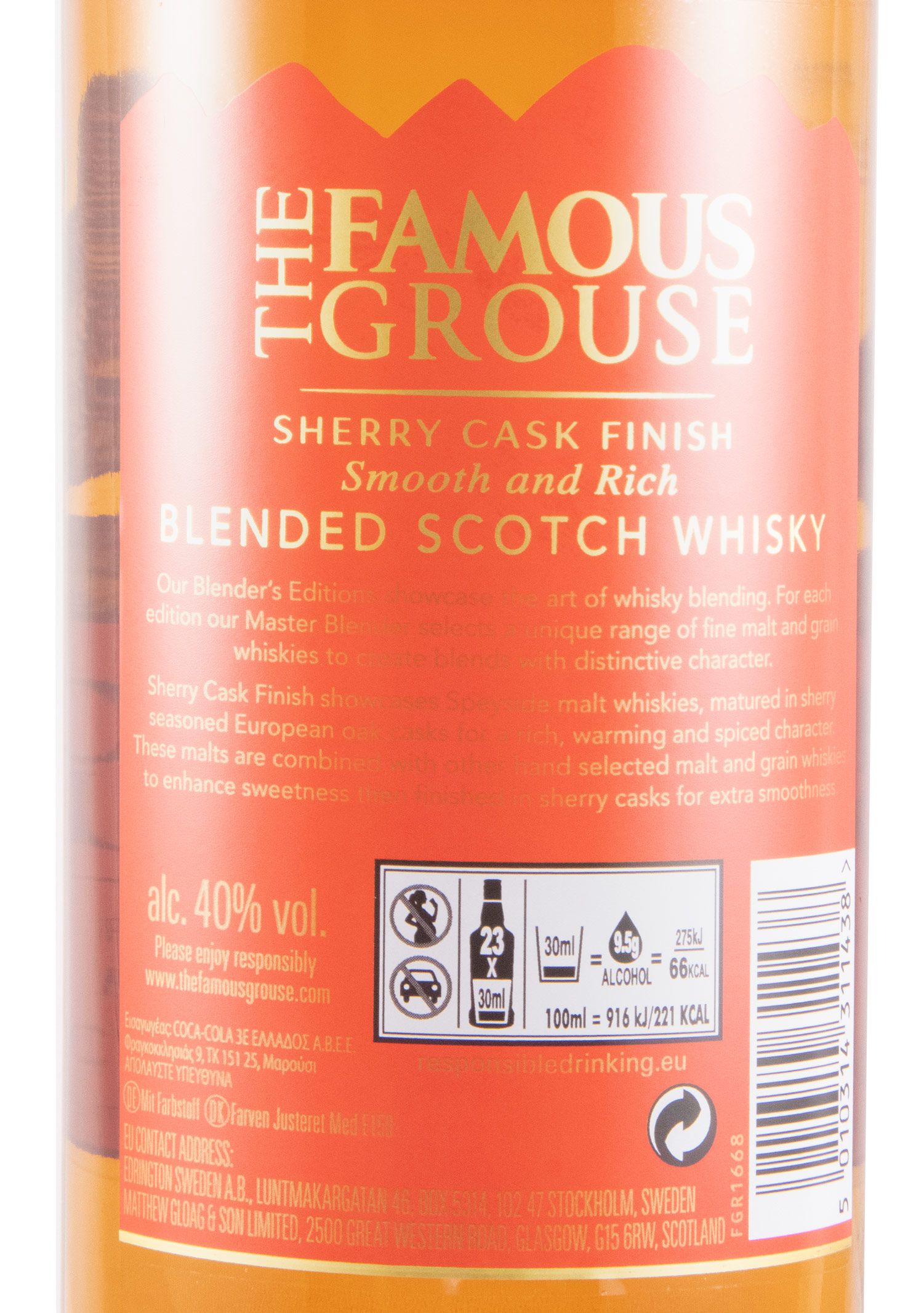Famous Grouse Sherry Cask Finish
