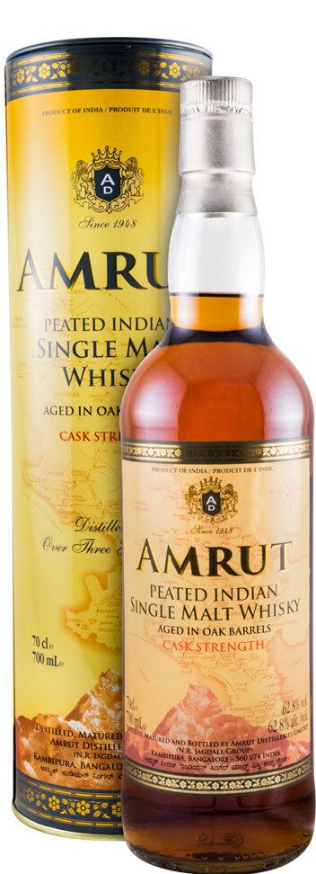 Amrut Cask Strength Peated Single Malt