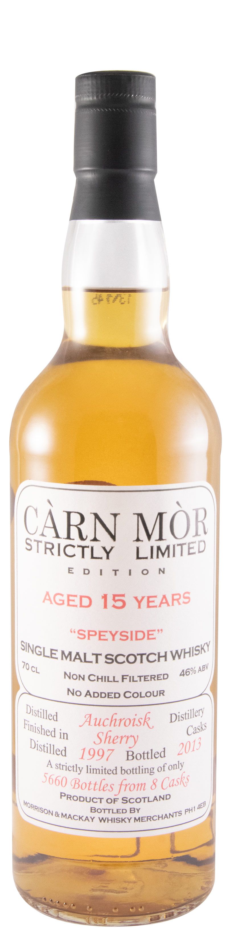 1997 Càrn Mòr Strictly Edição Limitada 15 anos (engarrafado em 2013)