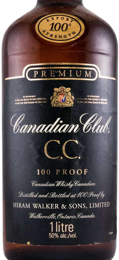 Canadian Club 100 Proof 12 years 1L