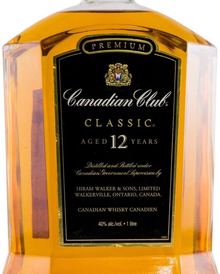 Canadian Club Classic 12 anos 1L