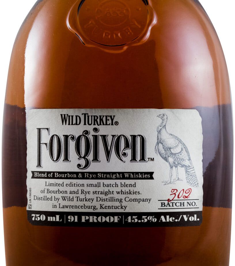 Wild Turkey Forgiven 2013 Edição Especial Batch N.º 302