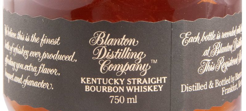 Blanton's Single Barrel Black Label