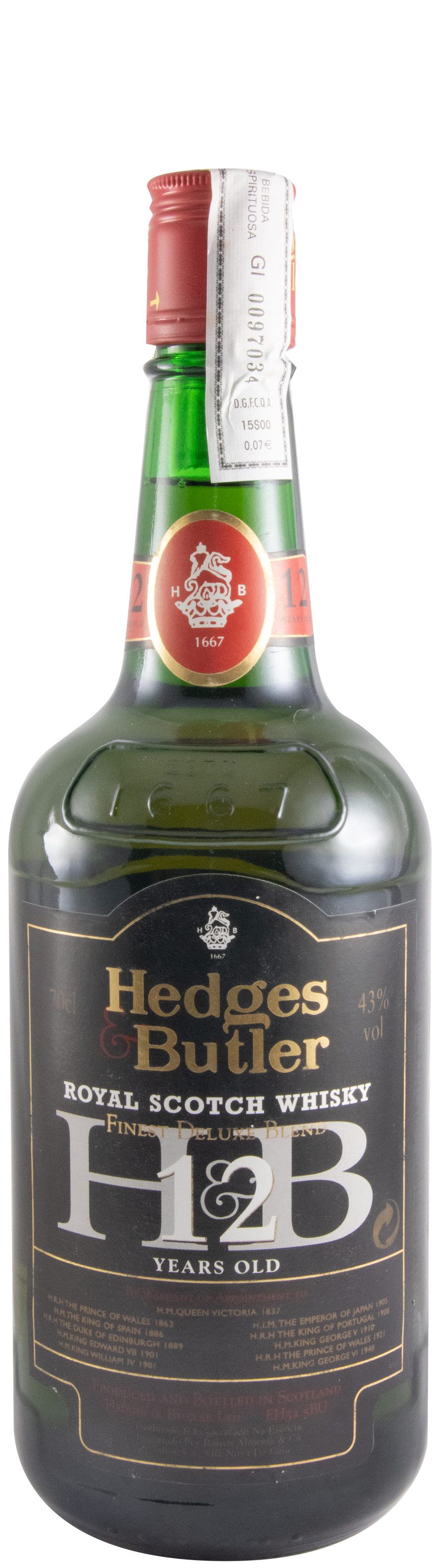 Hedges & Butler Royal 12 years