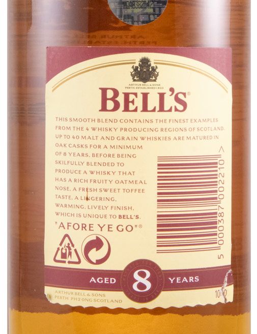 Bell's Extra Special 8 anos 1L