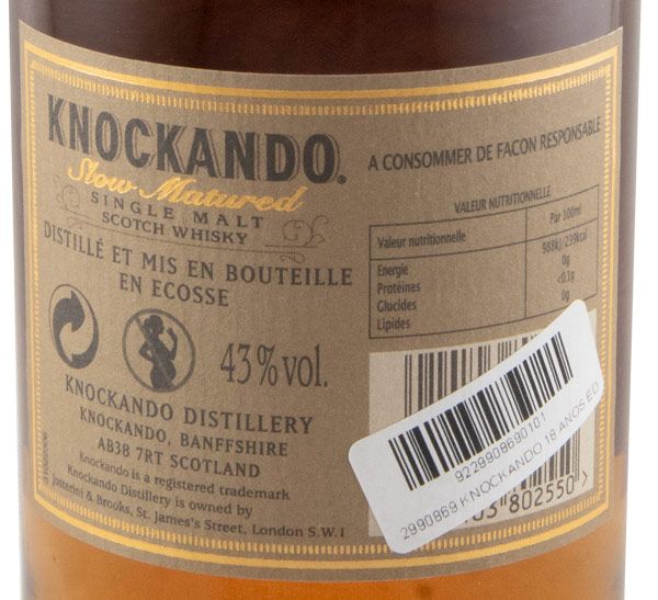 Knockando 18 years (edition 1994)