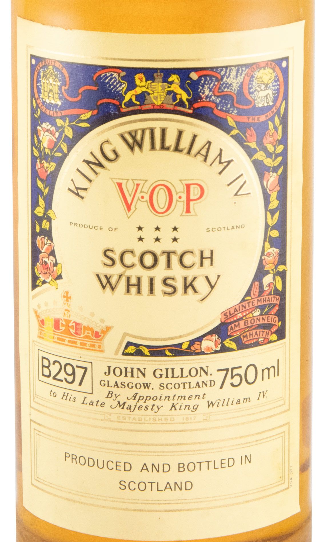 King William IV VOP 75cl
