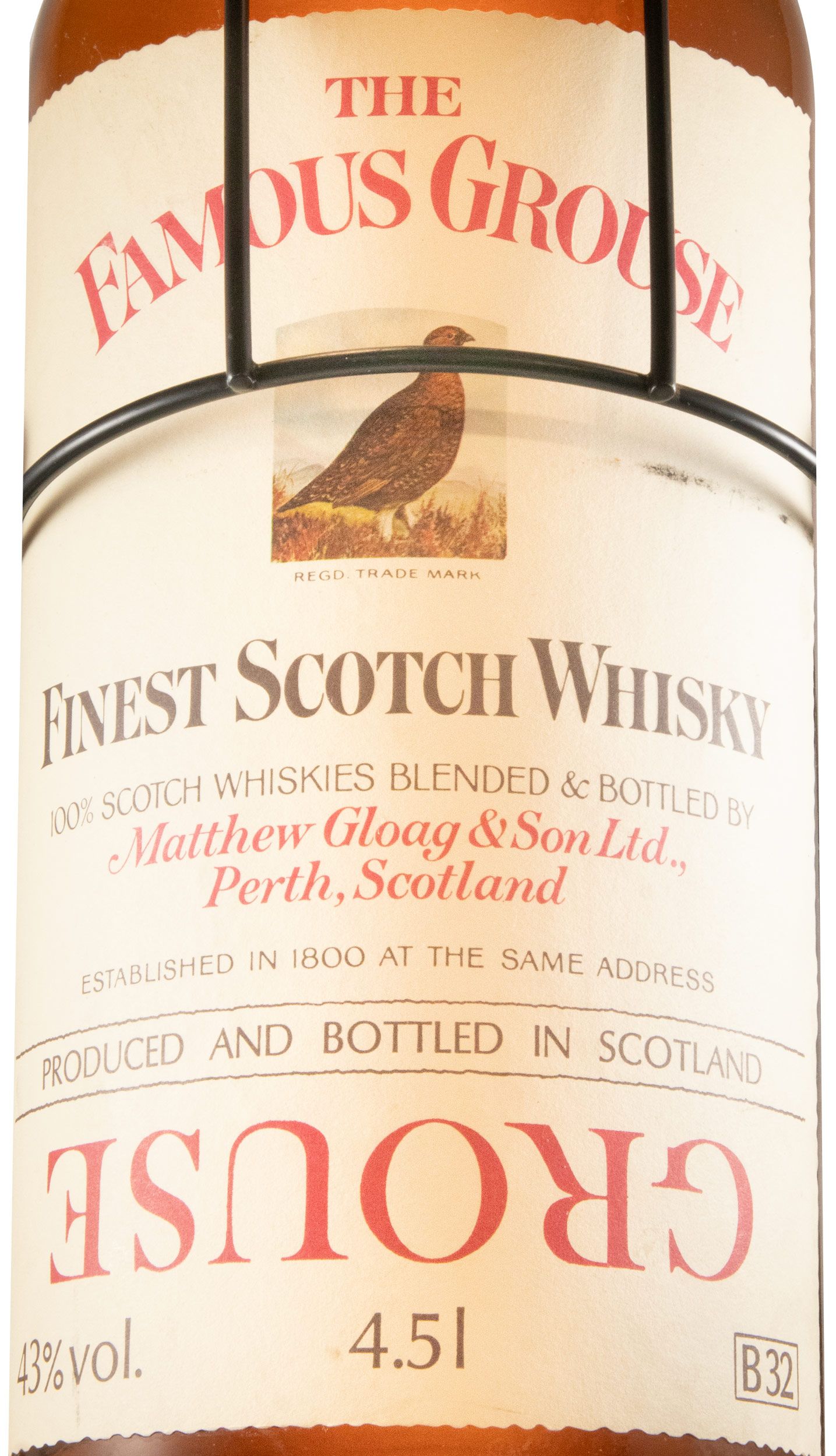 Famous Grouse (old label) 4.5L