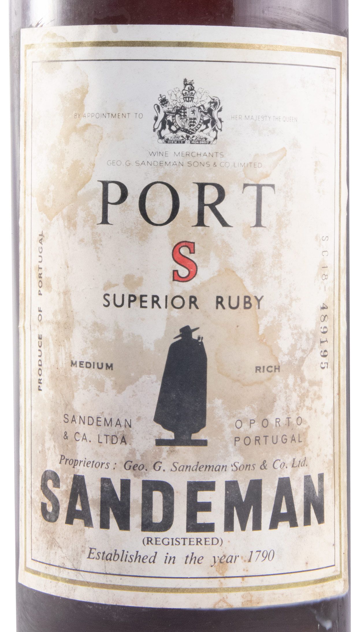 Sandeman S Superior Ruby Porto