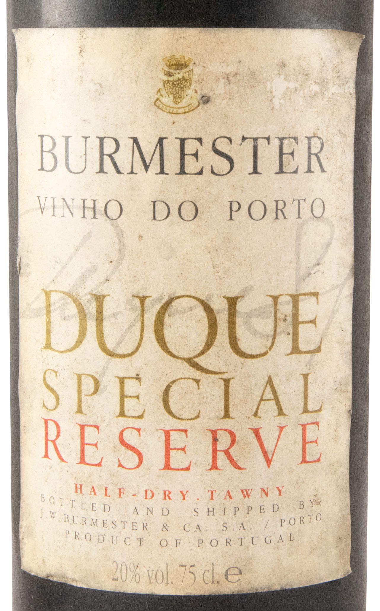 Burmester Duque Especial Reserve Port