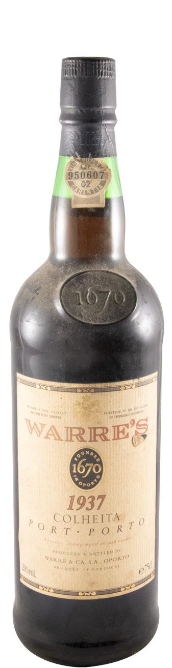 1937 Warre's Colheita Porto