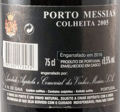 2005 Messias Colheita Porto