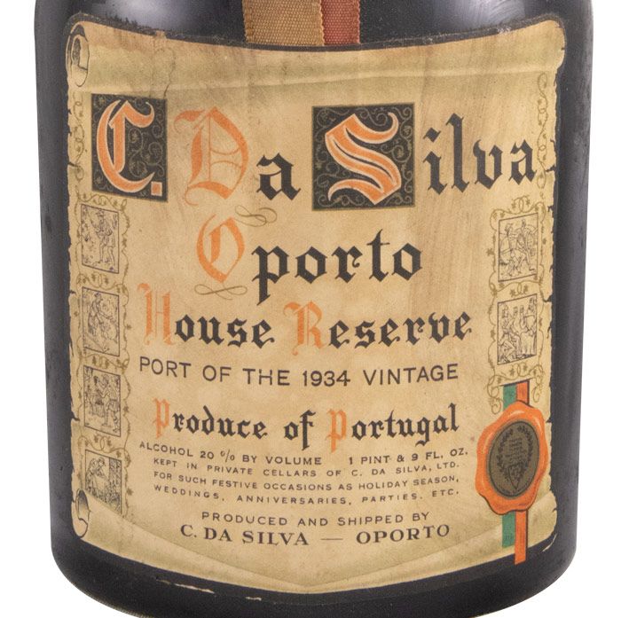 1934 C. da Silva House Reserve Vintage Port