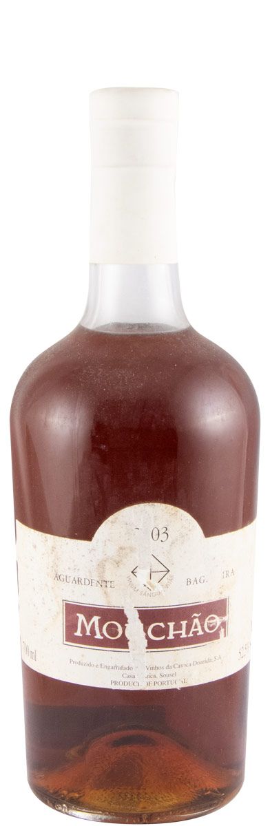 2003 Aguardente Bagaceira Mouchão (garrafa antiga e rótulo danificado)
