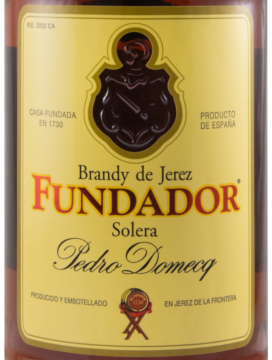 Brandy Fundador Pedro Domecq Solera 1L