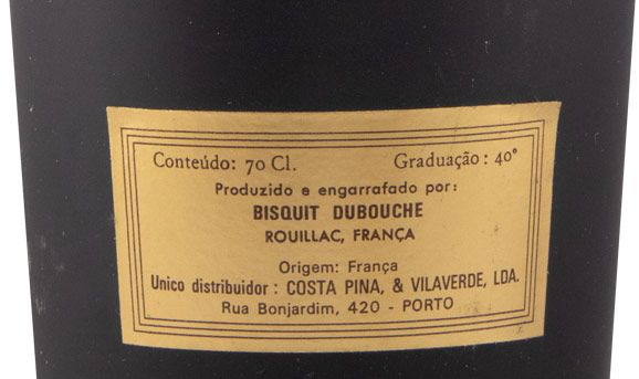 Cognac Bisquit Dubouche VSOP (rótulo dourado)