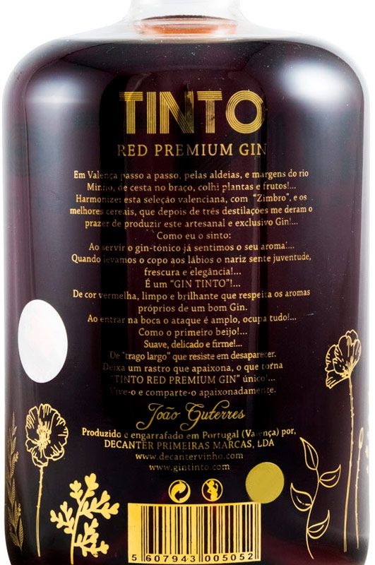 Gin Tinto Red Premium 70cl