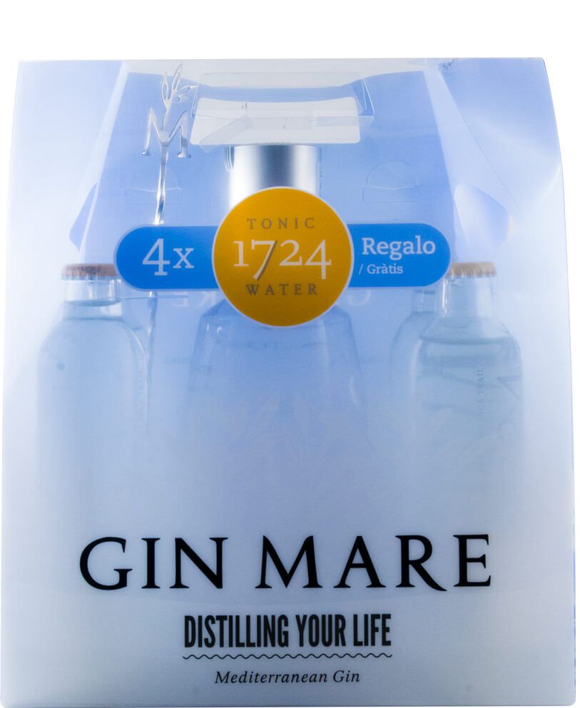 Gin Mare c/4 Água Tónica 1724 20cl