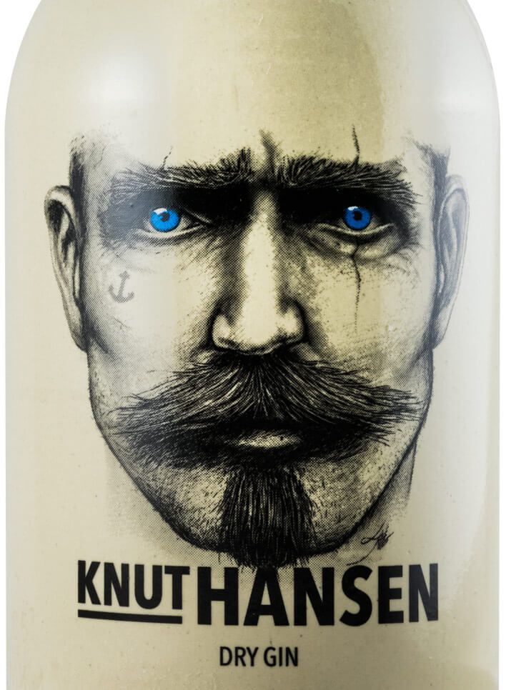 Gin Knut Hansen Dry 50cl