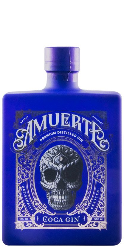 Gin Coca Leaf Amuerte Blue Edition