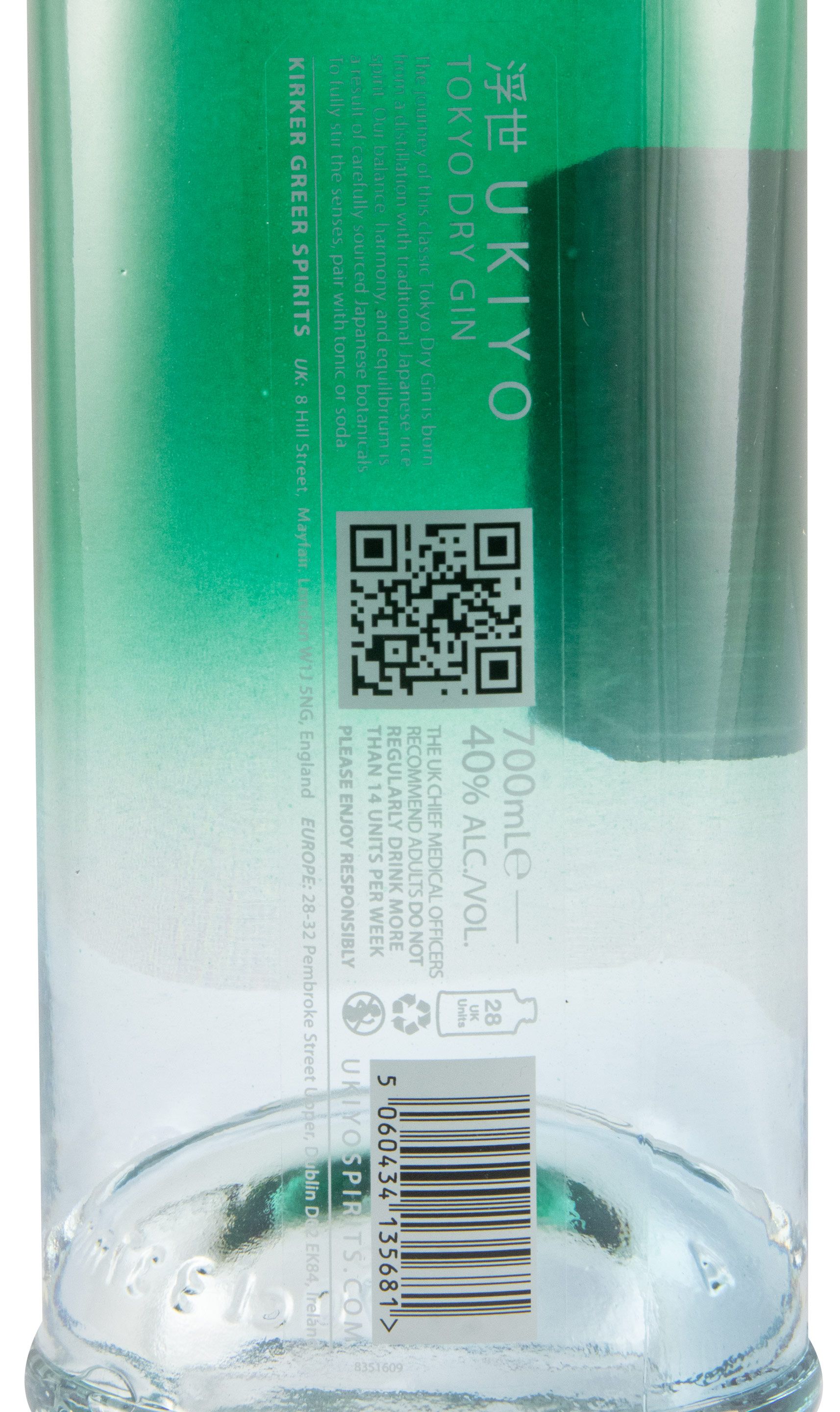 Gin Ukiyo Japanese Tokyo Dry