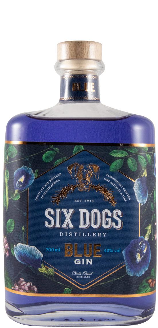 Gin Six Dogs Blue