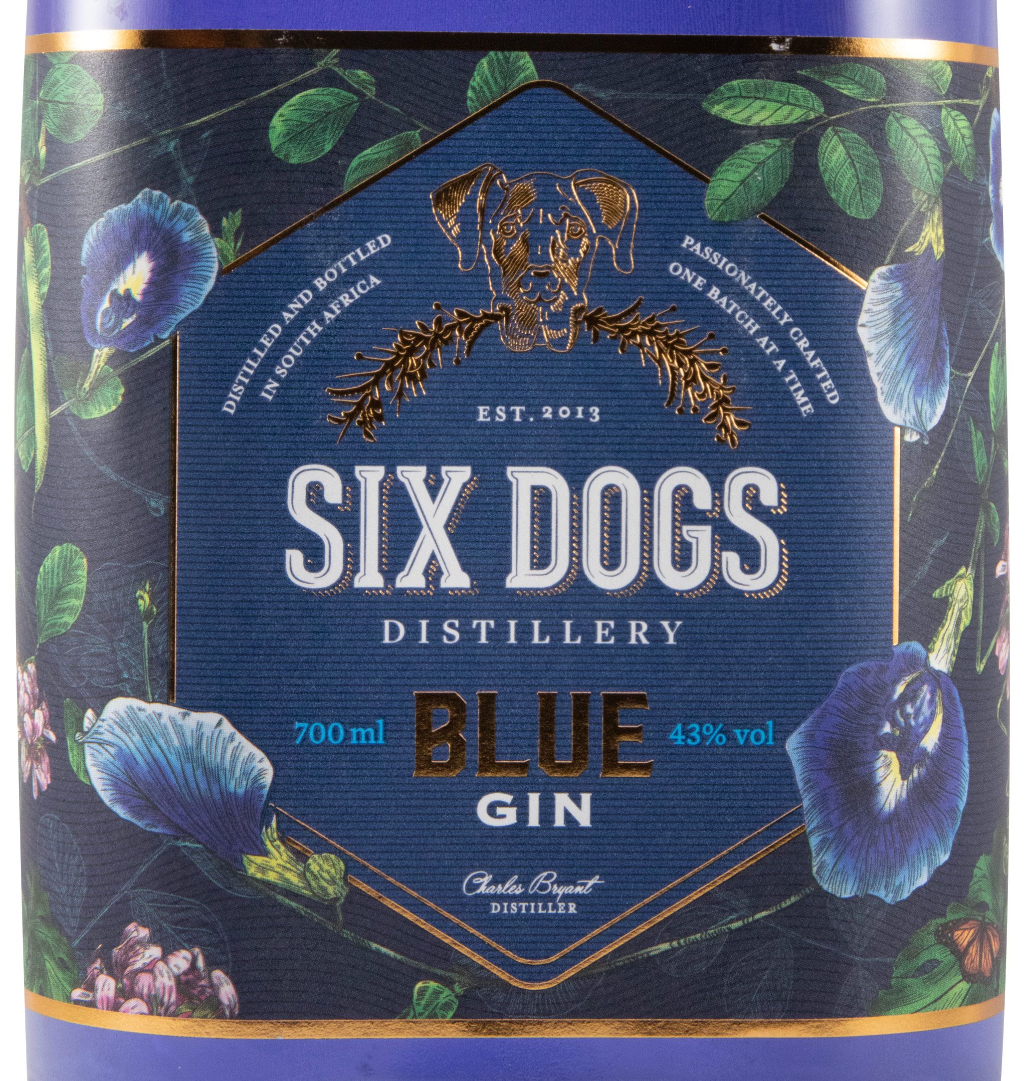 Gin Six Dogs Blue