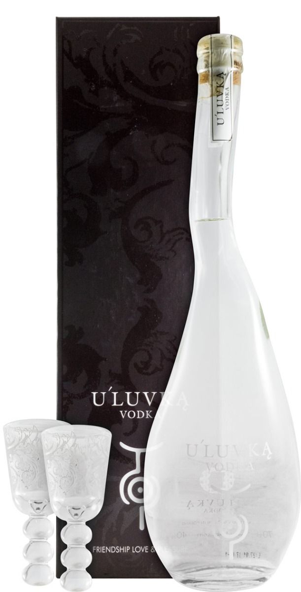 Vodka Uluvka c/2 Copos