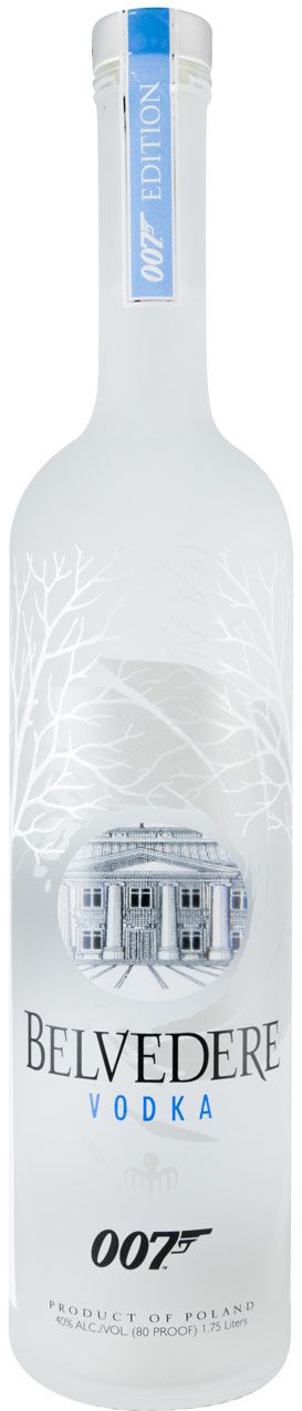 Vodka Belvedere 007 James Bond Spectre Edition 1.75L