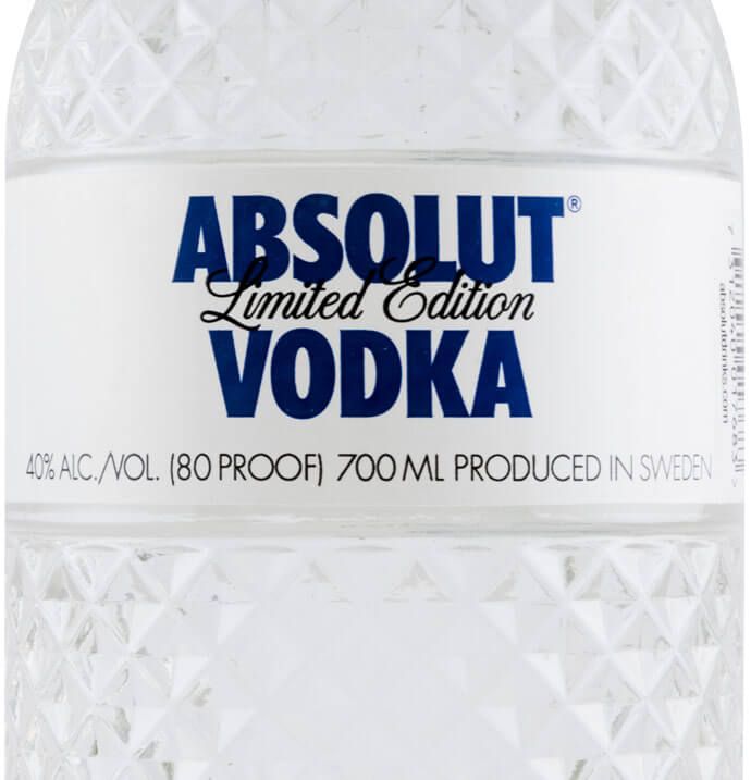 Vodka Absolut Glimmer Limited Edition
