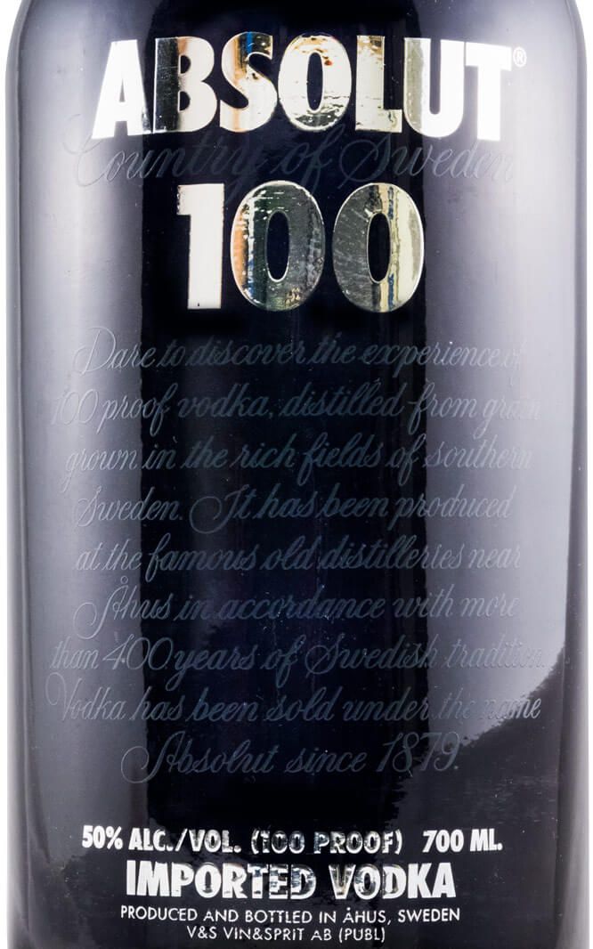 Vodka Absolut 100 70cl