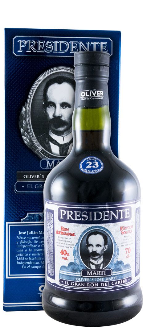 Rum Presidente Marti 23 anos Solera
