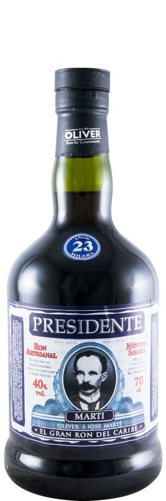 Rum Presidente Marti 23 anos Solera