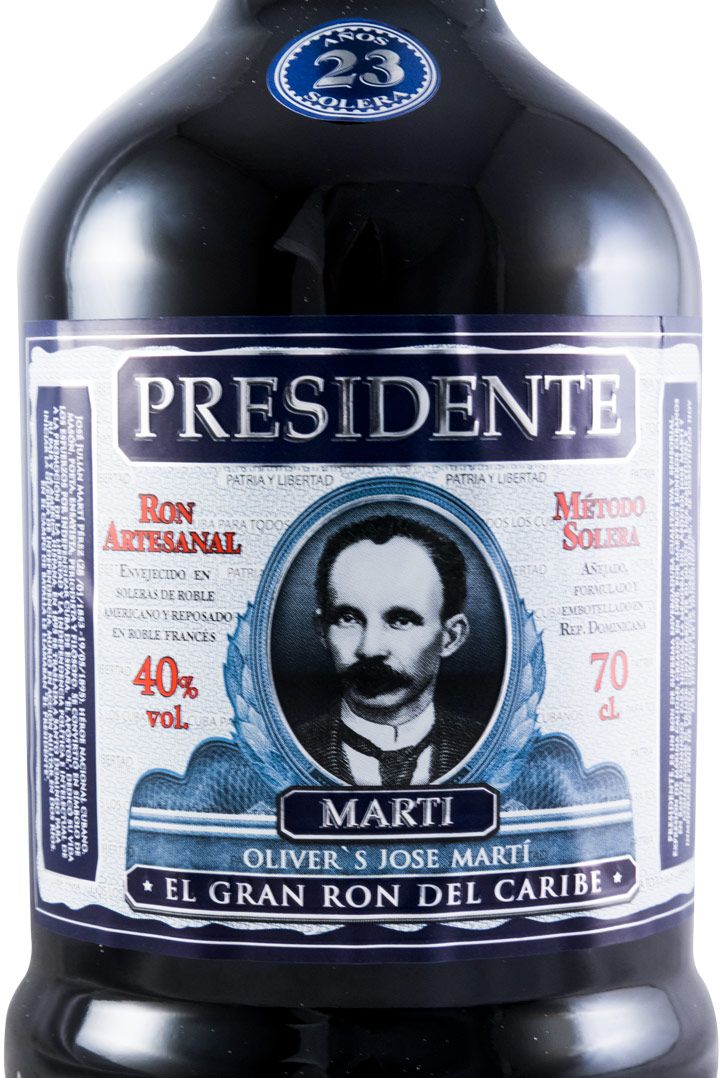 Rum Presidente Marti 23 anos Solera