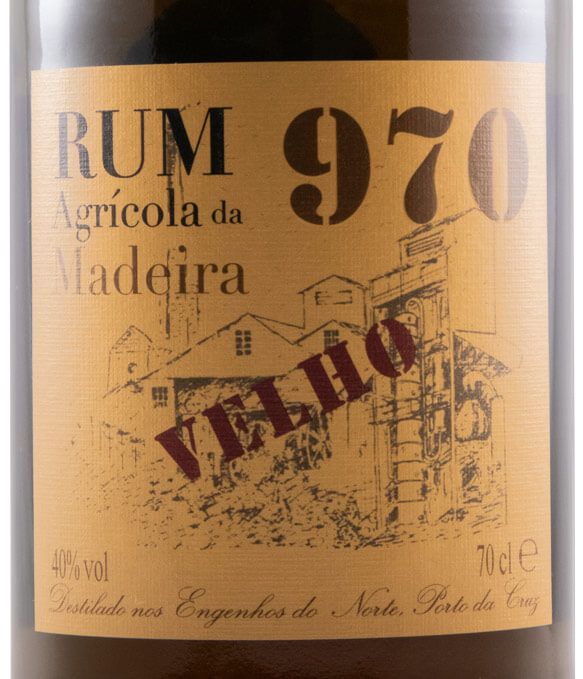 Rum Agrícola da Madeira 970 Velho