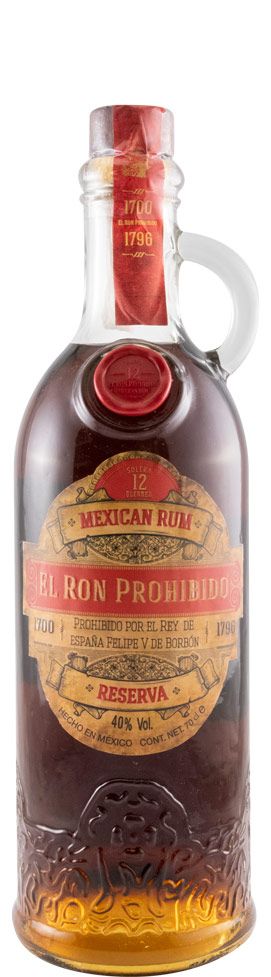 Rum El Ron Prohibido Solera Blended 12 anos